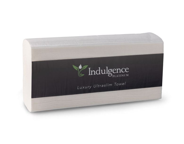 Indulgence Platinum Ultraslim Hand Towels, Luxury TAD Paper 24 x 23cm