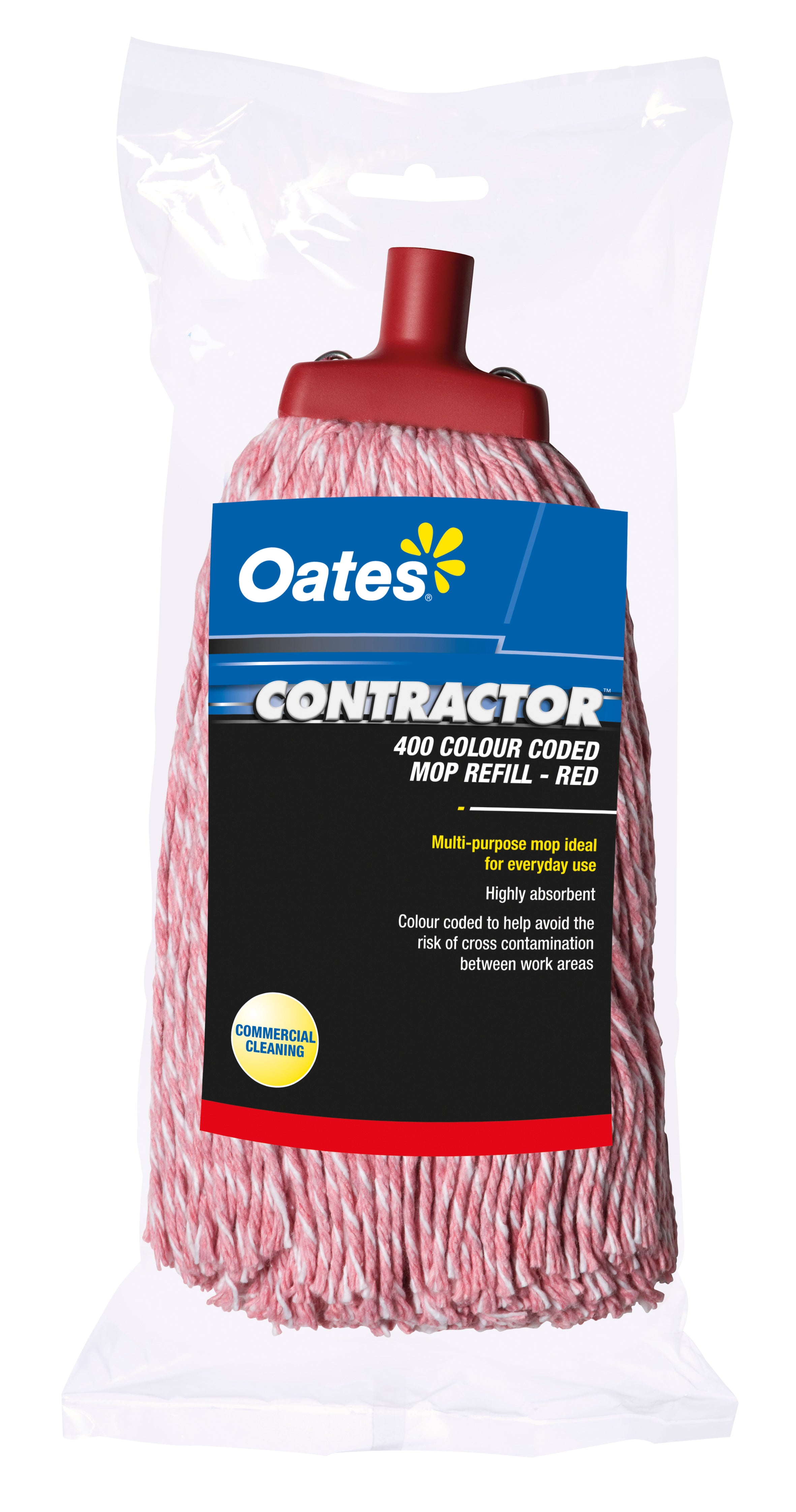 Oates Contractor Mop 400G Red